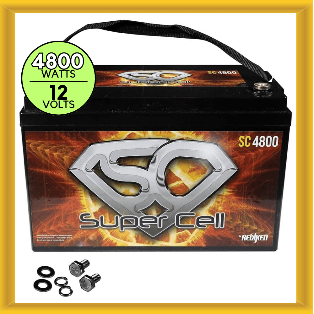 Energie SC4800 Super Cell Series 4800 Watts 12 Volt Car Audio Power ...