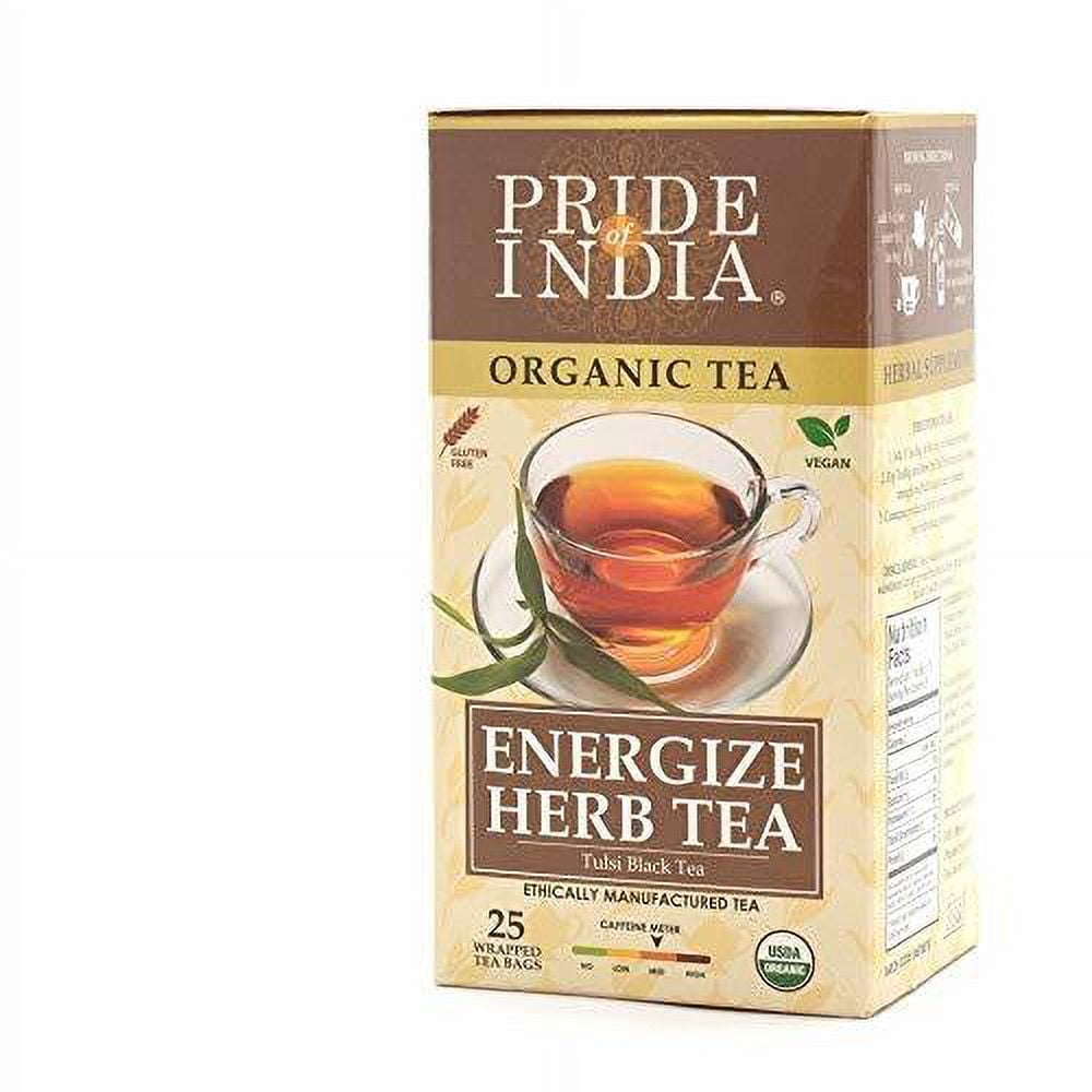Energize Ayurveda (Tulsi Black) Tea, Bulk Pack (500 Tea Bags) 500ct oz ...