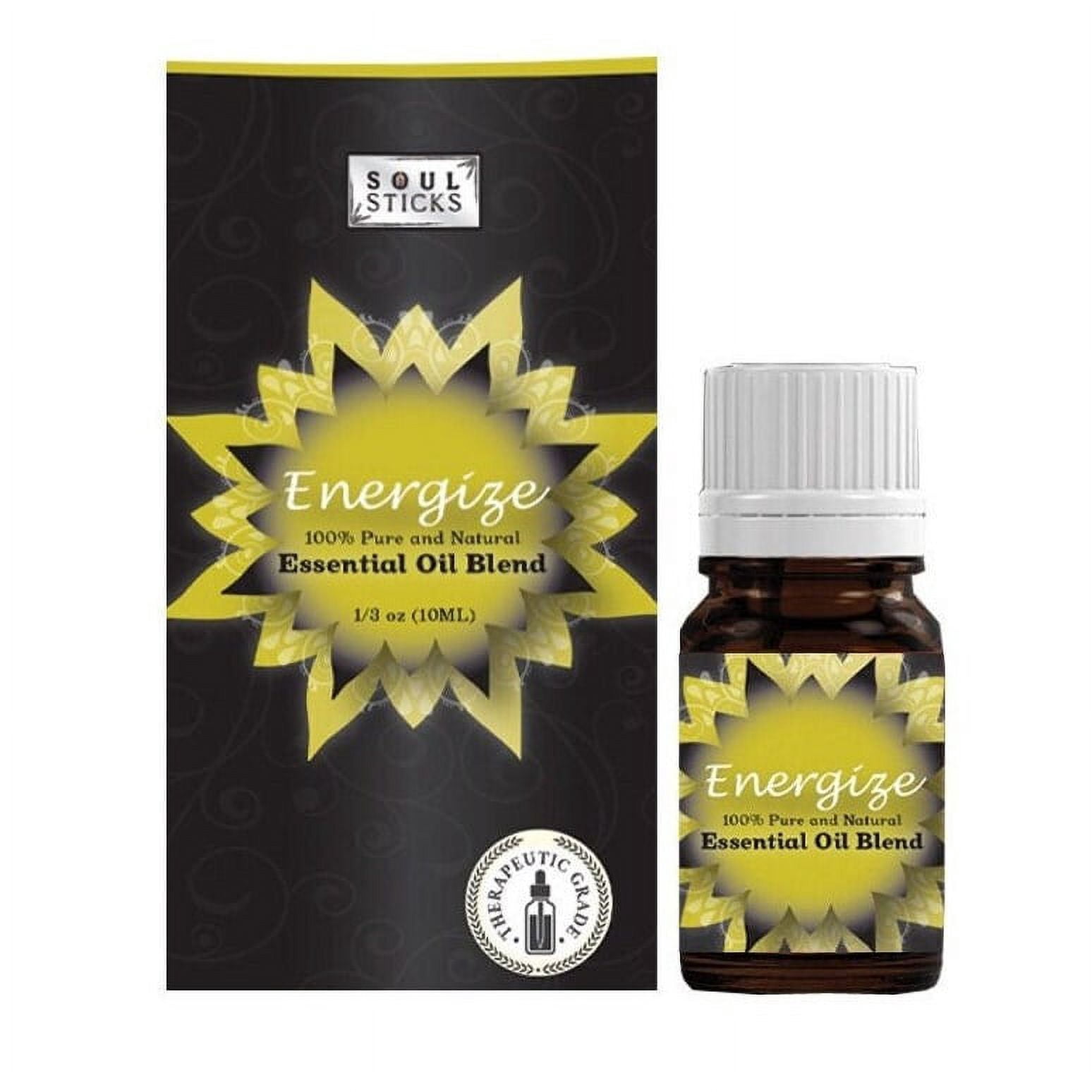 Energize Essential Oil | 100% Pure Undiluted Natural Oil for Diffuser ...