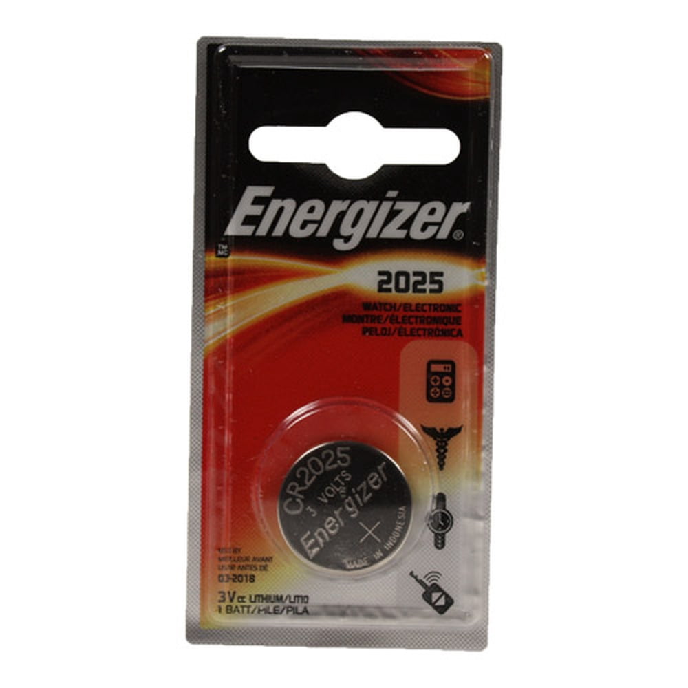 Energizer 2025 Batteries, Lithium Coin Cell 3V Batteries (Pack of 24 ...