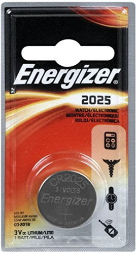 Energizer 2025 Batteries, Lithium Coin Cell 3V Batteries (Pack of 8 ...