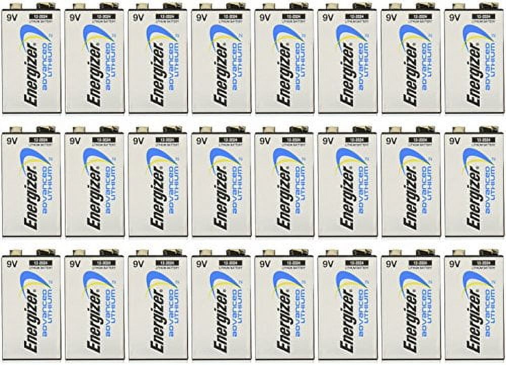 Energizer 24 Pk 9V Advanced Lithium Batteries LA522 Bulk - Walmart.com