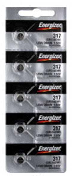 Energizer 317 - SR516 Silver Oxide Button Battery 1.55V - 200 Pack ...