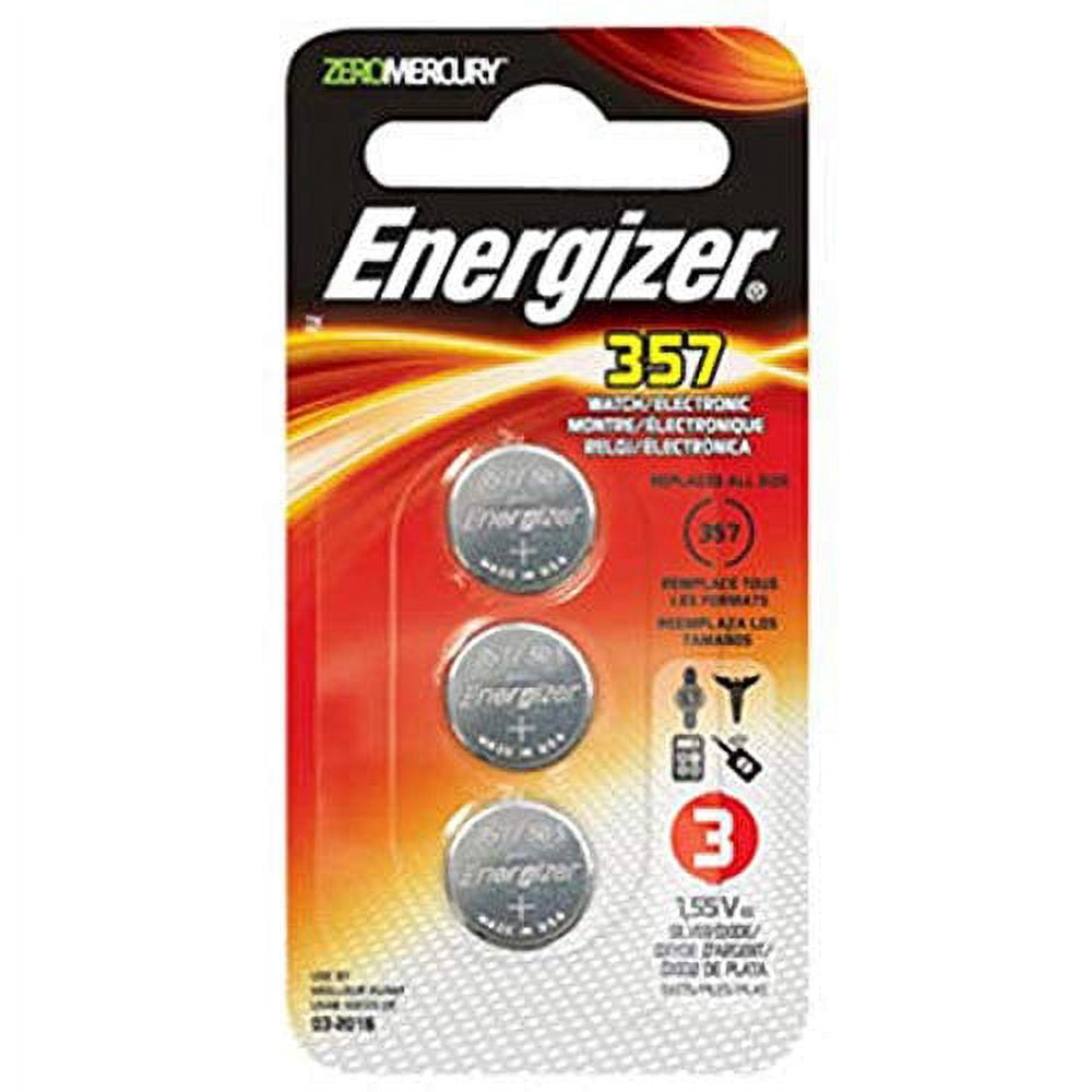 Energizer 357 Battery, (Pack of 3) - Walmart.com