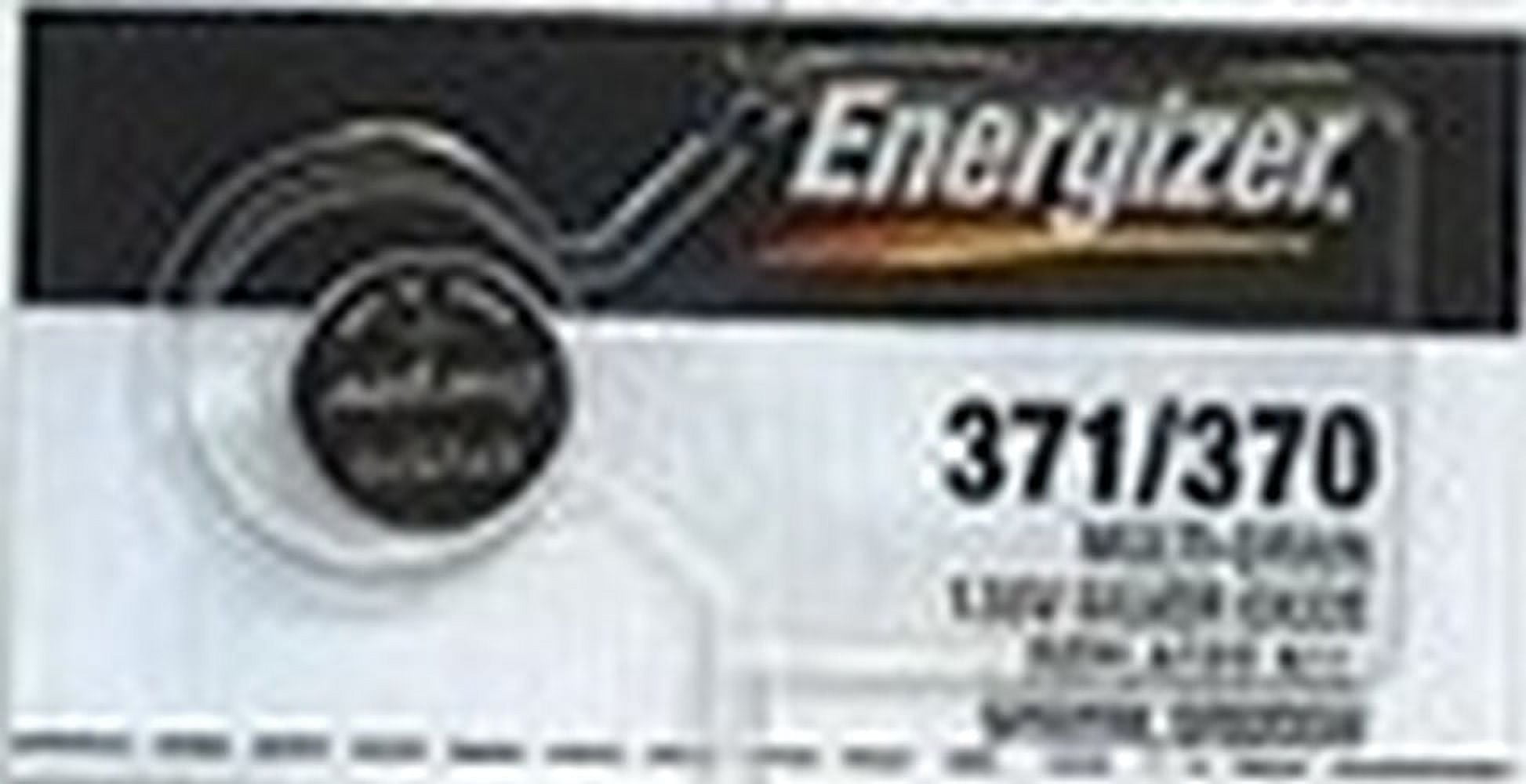 Energizer 371/370 - SR920 Silver Oxide Button Battery 1.55V - 10 Pack ...
