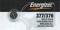 Energizer 377/376 - SR626 Silver Oxide Button Battery 1.55V - 5 Pack ...