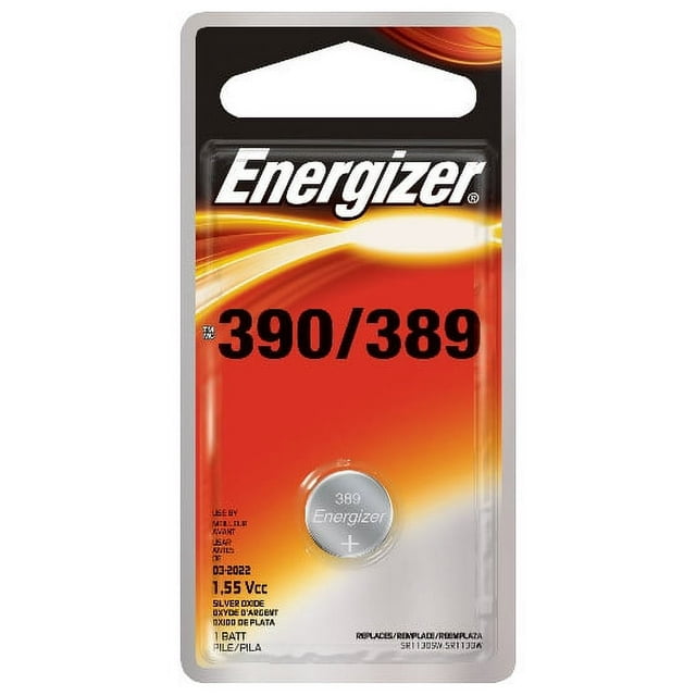 Energizer 389 Silver Oxide Button Battery, 1-Pack - Walmart.com