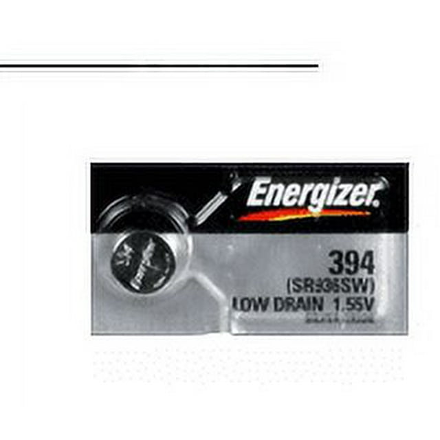 Energizer 394/380-SR936 Silver Oxide Button Battery 1.55V - 2 Pack ...