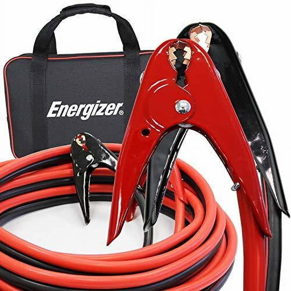 Energizer 800 A Automotive Jump Starter Cables with Carrying Case, 25 ...
