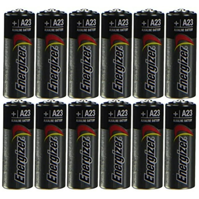 Energizer A23 Battery, 12V, 1.8 Height.5 Wide, 2.9 Length (Pack of 12 ...