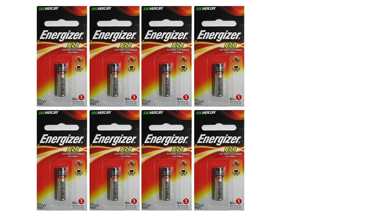 Energizer A27 Alkaline Battery X 8 Batteries - Walmart.com
