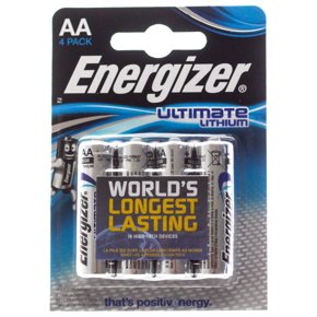 Lithium Double A Batteries