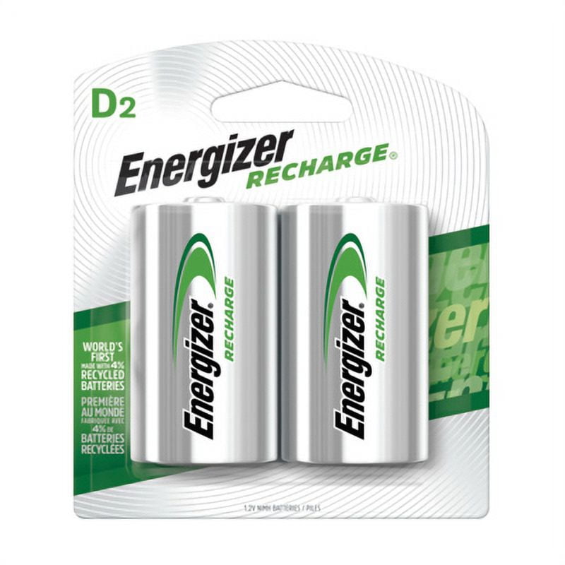 Energizer ACCU 2 Pack Size "D" Rechargeable, Each - Walmart.com