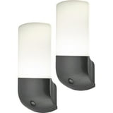 Energizer Automatic LED Night Light, Charcoal Base, 2-Pack, Dusk-to ...