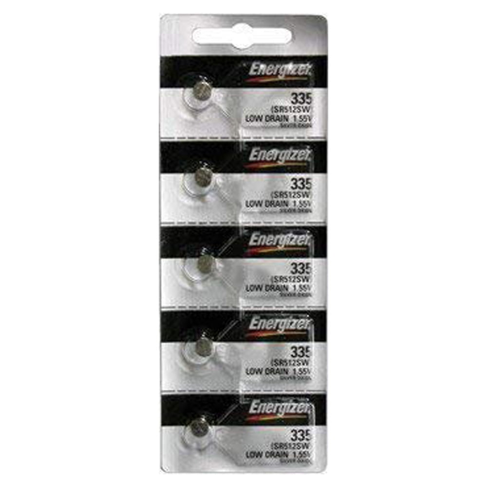 Energizer Batteries 335 (SR512SW) Silver Oxide Watch Battery. on Tear ...