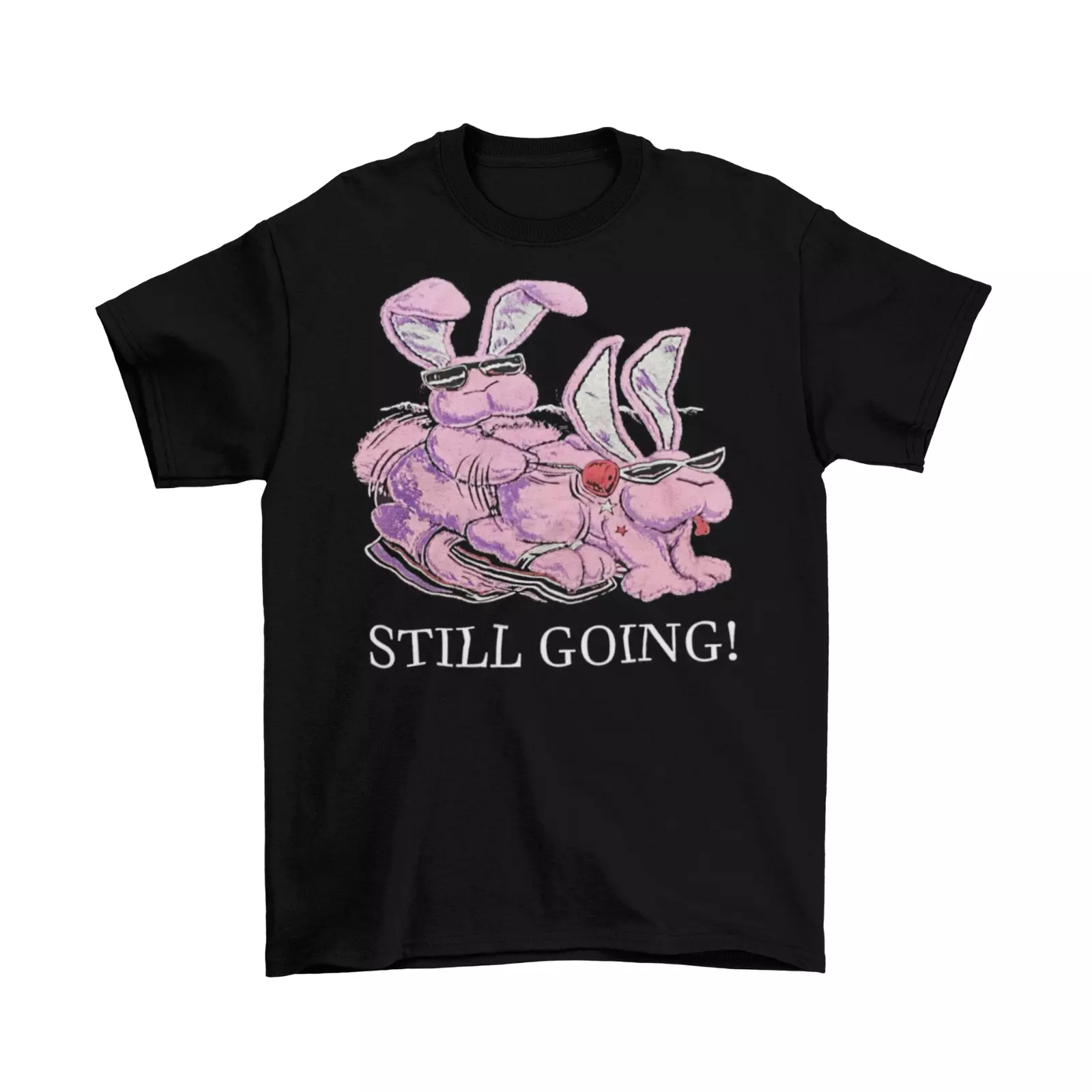 Energizer Bunny T-Shirt Unisex Adult Humor Funny Sizes Cotton Rabbit ...