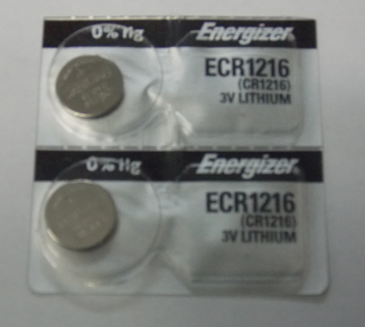 Energizer CR1216 3V Lithium Coin Battery - 2 Pack + 30% Off! - Walmart.com
