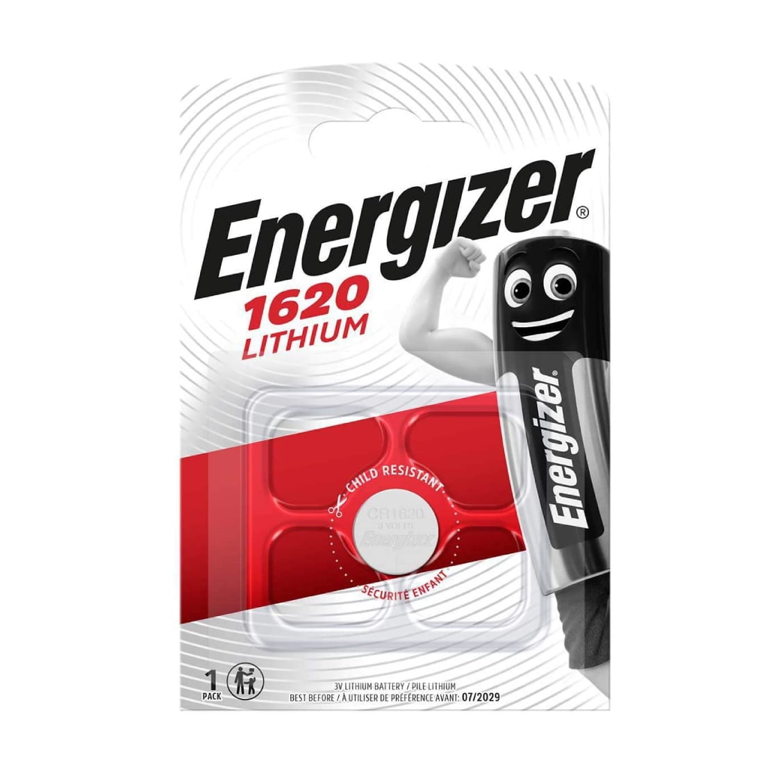 Energizer CR1620 coin lithium battery - Walmart.com