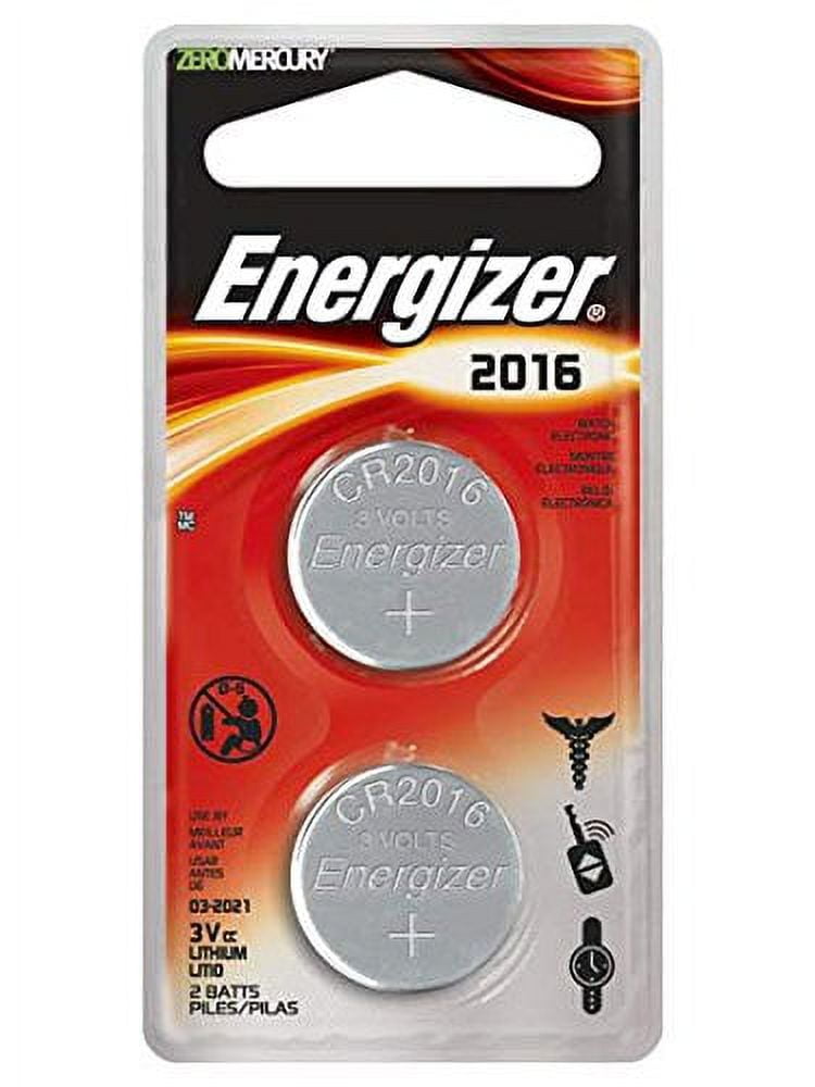 Energizer CR2016 Coin Cell 2-Pack - Walmart.com