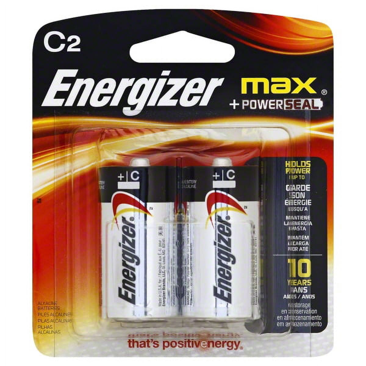 Energizer, EVEE93BP2CT, Max Alkaline C Batteries, 24 / Carton - Walmart ...