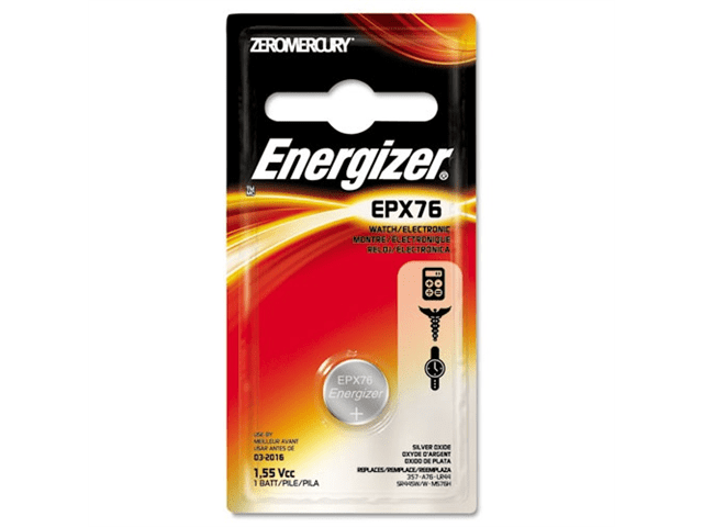 Energizer-Eveready 11087 - EPX76 1.55 Volt Zero Mercury Button Cell ...