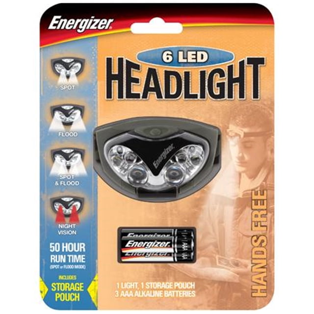 Energizer HDL33A2E Flashlight Eveready Energizer LED Headlight Eveready ...
