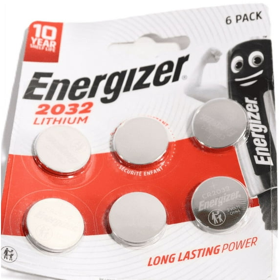 Energizer Lithium Batteries 2032 - 6 pack by Energizer - Walmart.com