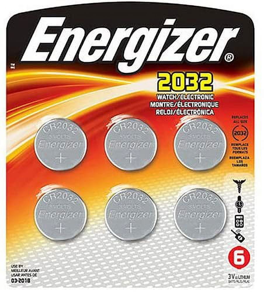Energizer Lithium Batteries 2032 - 6 pack - Walmart.com