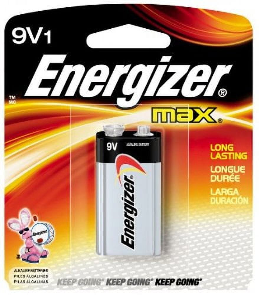 Energizer Max 522BP 9 volt Alkaline Battery 1 Battery per Package ...