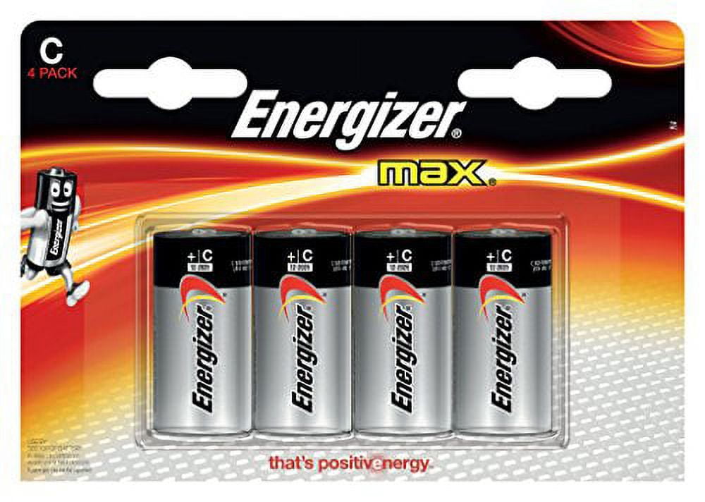 Energizer Max Alkaline C Battery 4-Count (Pack of 14) - Walmart.com