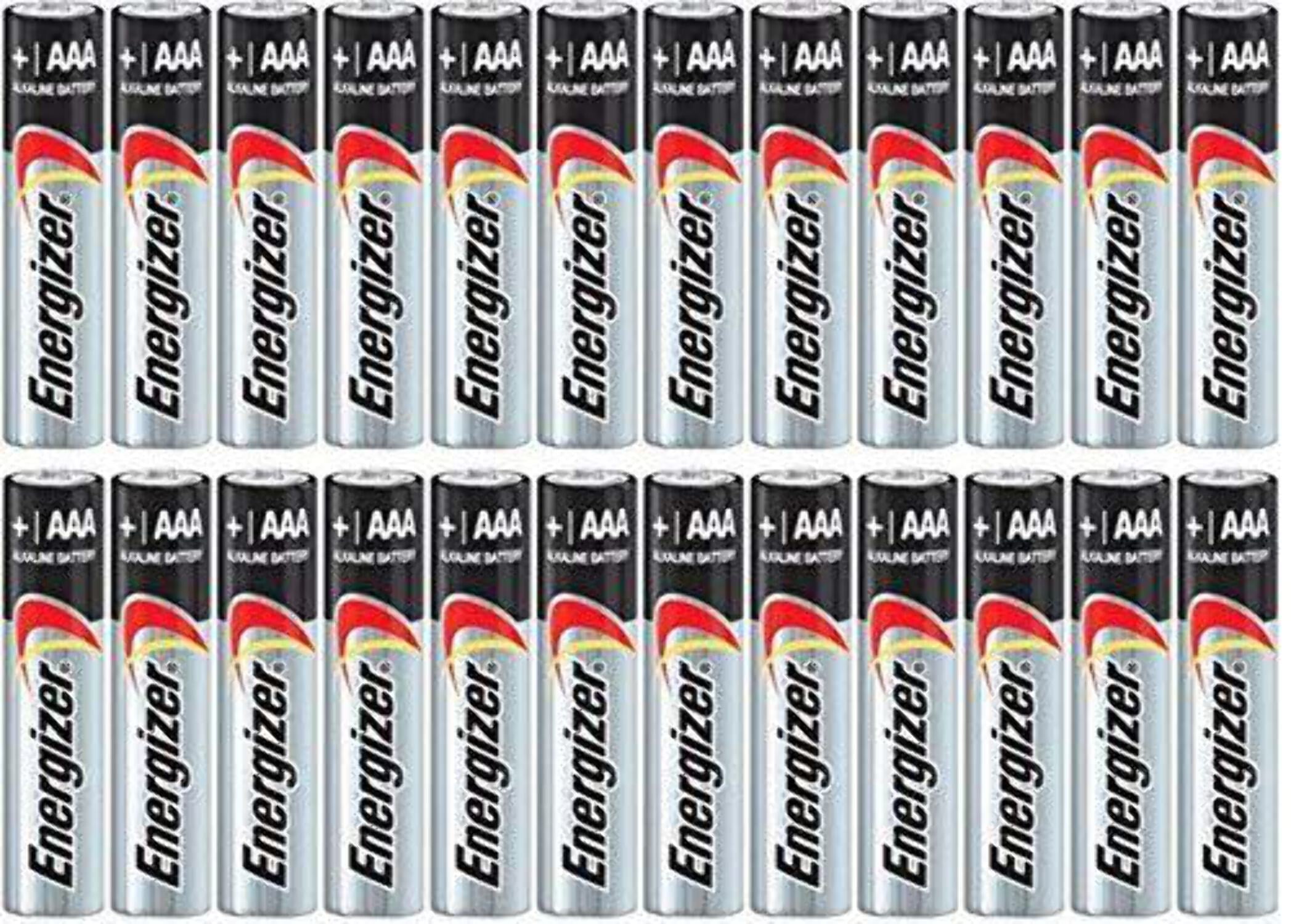 Energizer AAA Batteries 24 Count Long Lasting Alkaline with Up to 10 Years Storage - Walmart.com