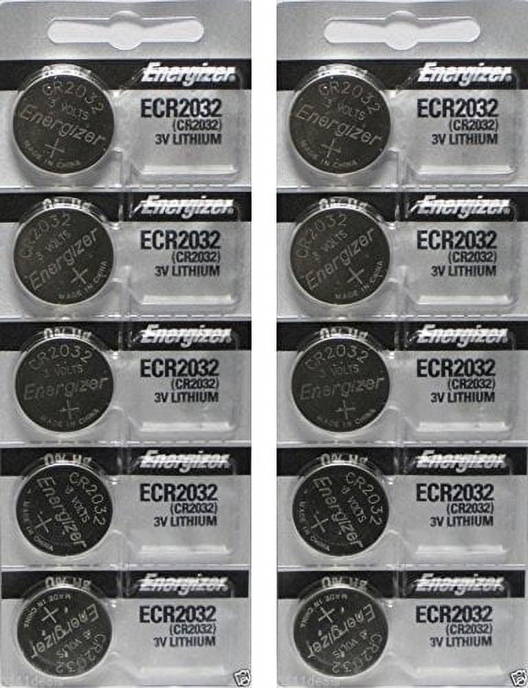 Energizer, No. CR2032 3 V Button Cell Battery, 10 count - Walmart.com