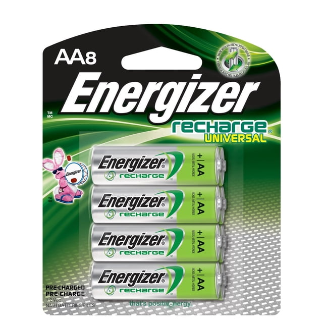 Energizer Rechargeable AA Batteries for Breakroom Use - Walmart ...