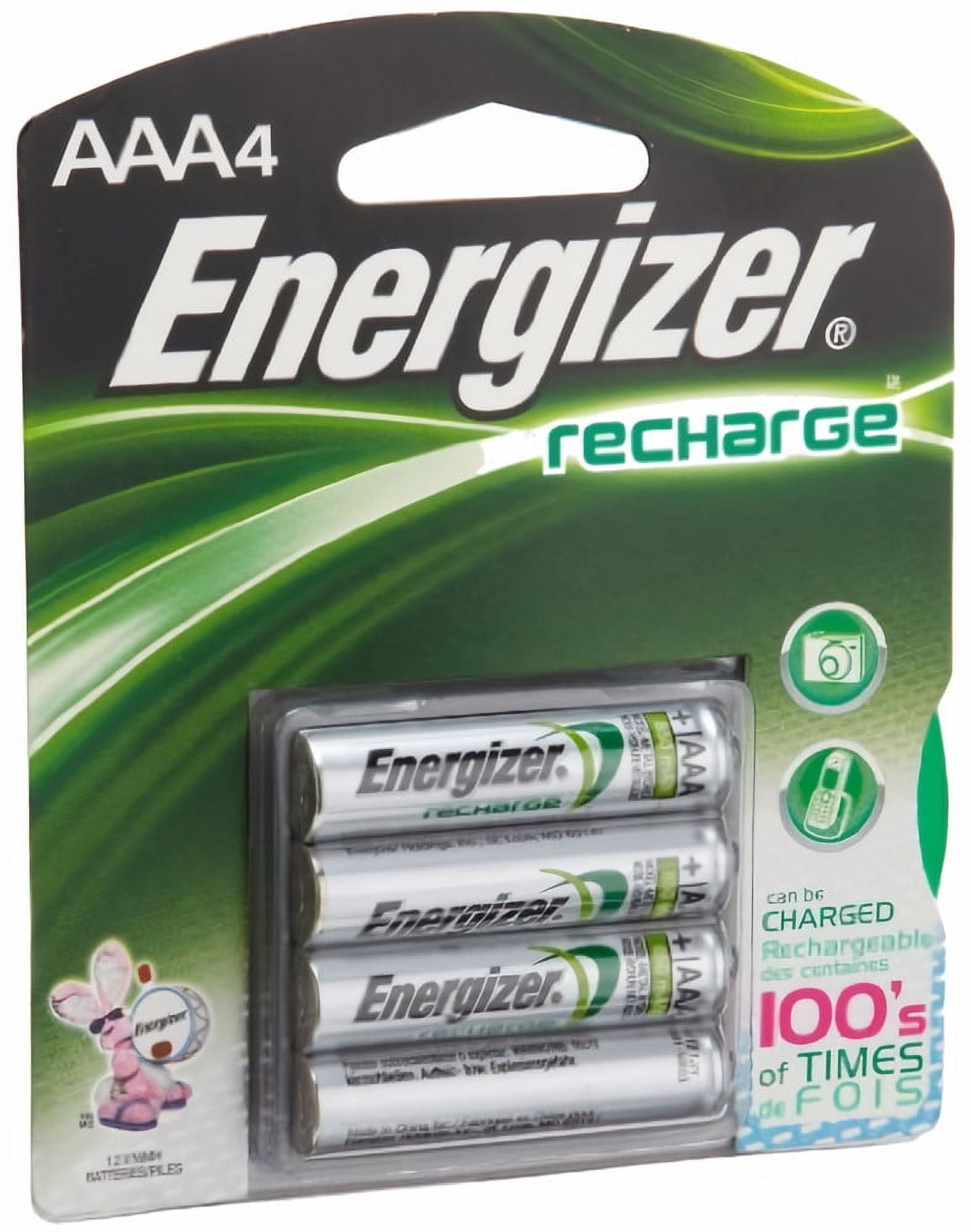 Energizer Rechargeable AAA Batteries (Pack of 5) - Walmart.com