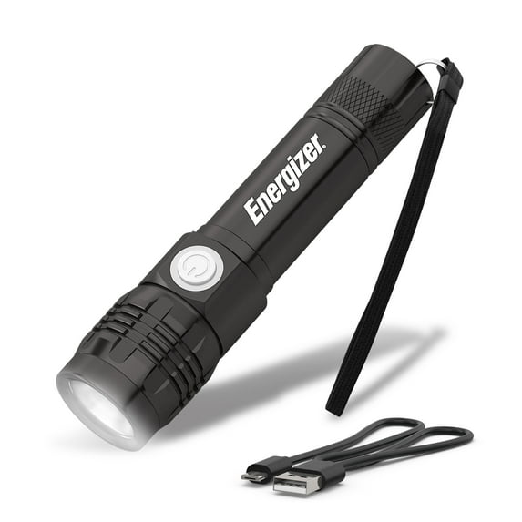 Energizer LED Rechargeable Flashlight - 350 Lumens with USB Cable ...