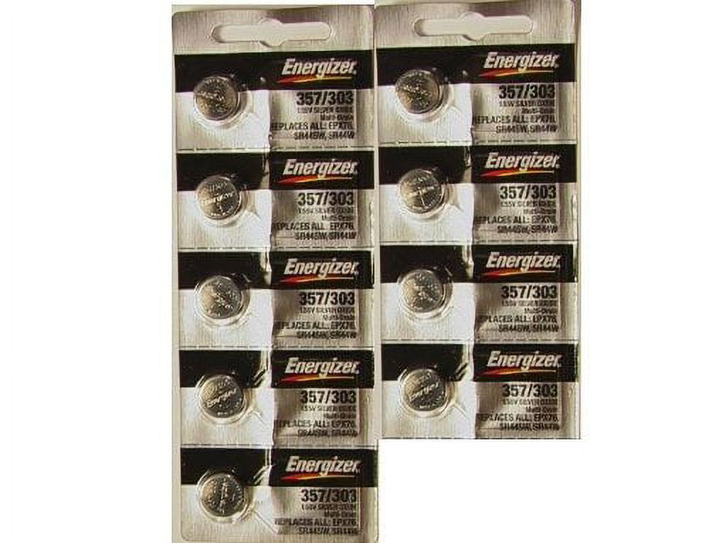 Energizer Silver Oxide Batteries 357 - 9 Ct. - Walmart Business Supplies