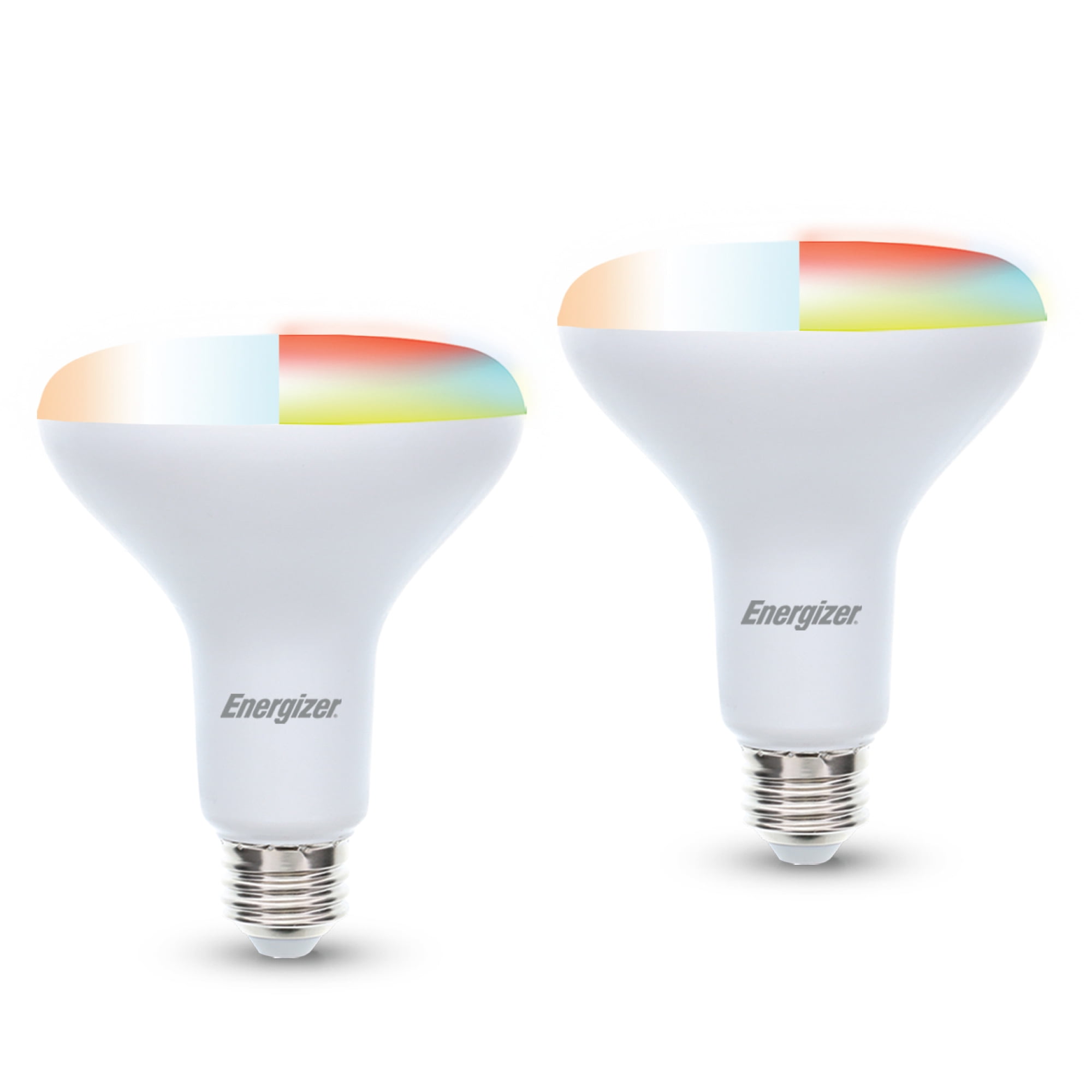 Energizer Smart LED Bulb Multi-Color and Multi-White, BR30, 800 Lumens ...