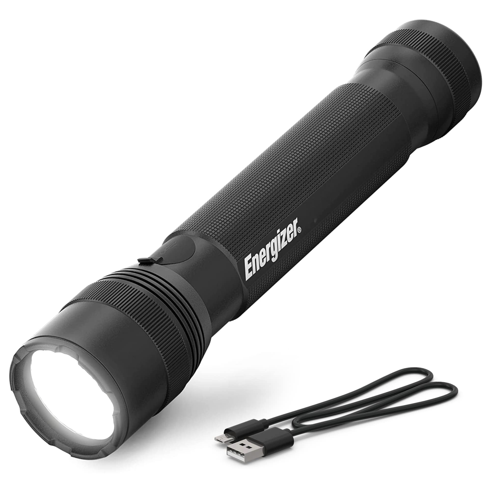 Energizer TacR-1000 Flashlight Rechargeable, Bright Rechargeable ...