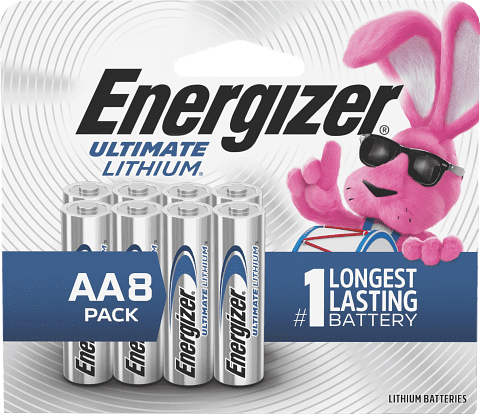 Energizer Ultimate Lithium AA Batteries (8 Pack), 1.5V Lithium Double A ...