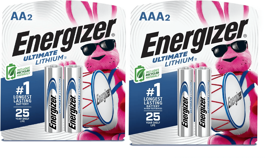 Energizer Ultimate Lithium Battery AA and AAA combo Pack, 6 Double A ...
