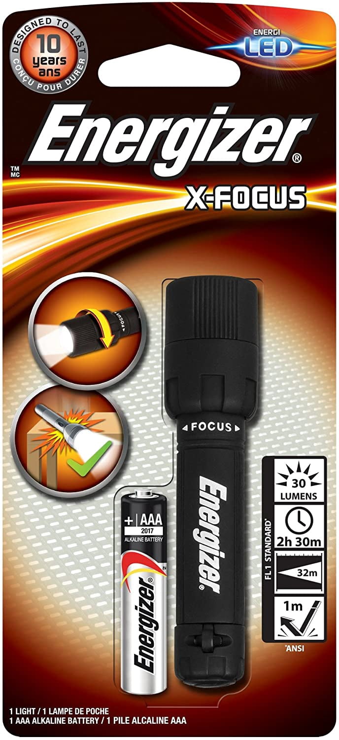 Energizer X Focus Torch with a 1 x AAA battery included - Walmart.com