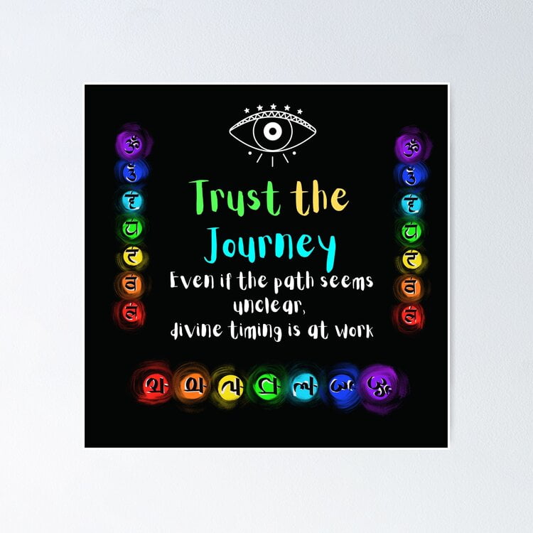 Energy Alignment Journey Poster- Unframed Poster | Wall Art | Perfect ...