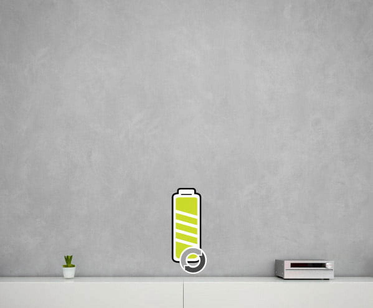 Energy Battery Wall Decal - Vinyl Decal - Car Decal - Idcolor005 - 25 ...