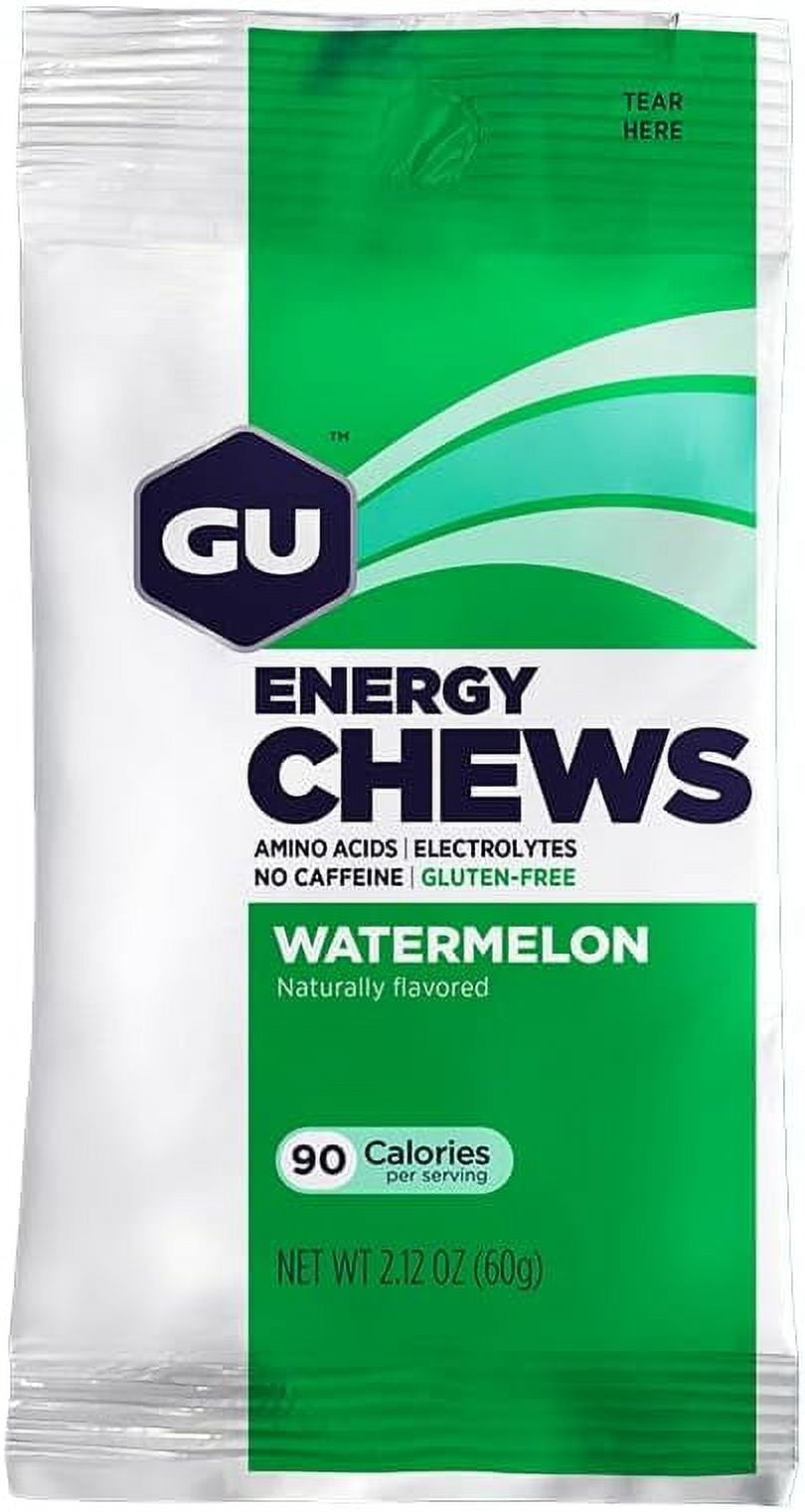 Energy Chews, Watermelon Energy Gummies with Electrolytes, Vegan ...