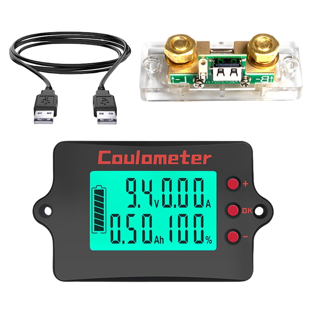 Energy Data Storage Digital Current Voltmeter Measurement Tool for ...