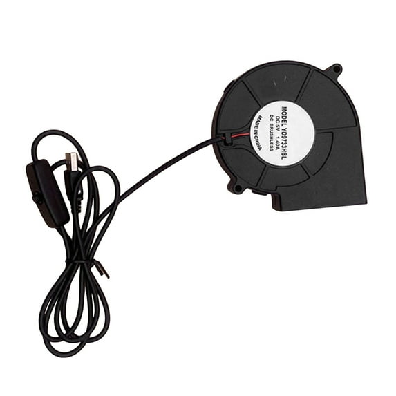 Energy Efficient 5V USB Blower Fan For BBQ Grill And Printer Cooling ...