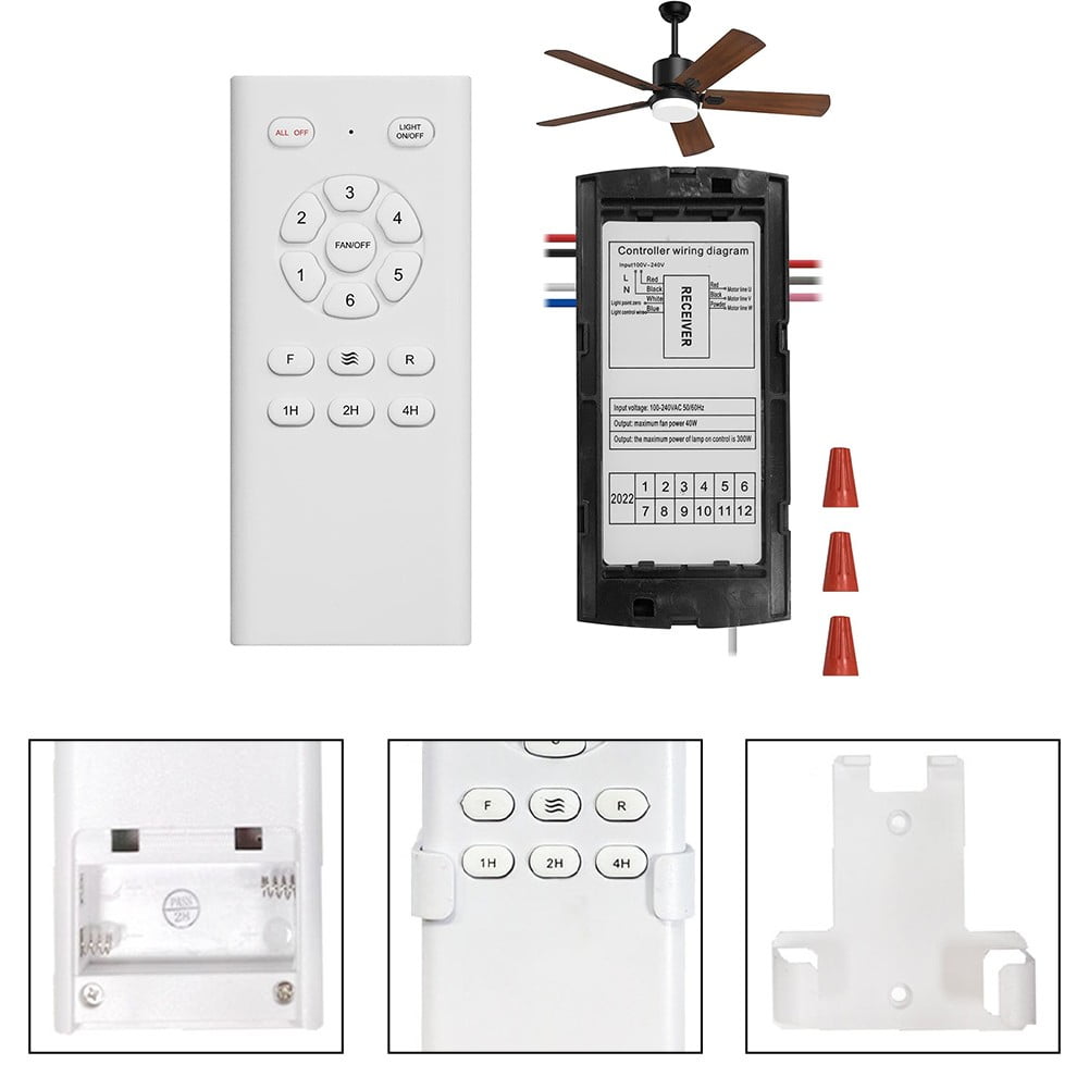 Energy Efficient DC Receiver for Your Ceiling Fan with Timer ...