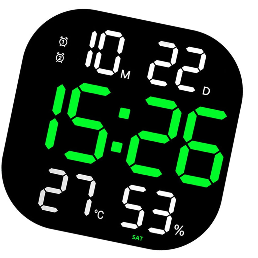 Energy Efficient Digital Clock Large Screen Display Multifunction ...