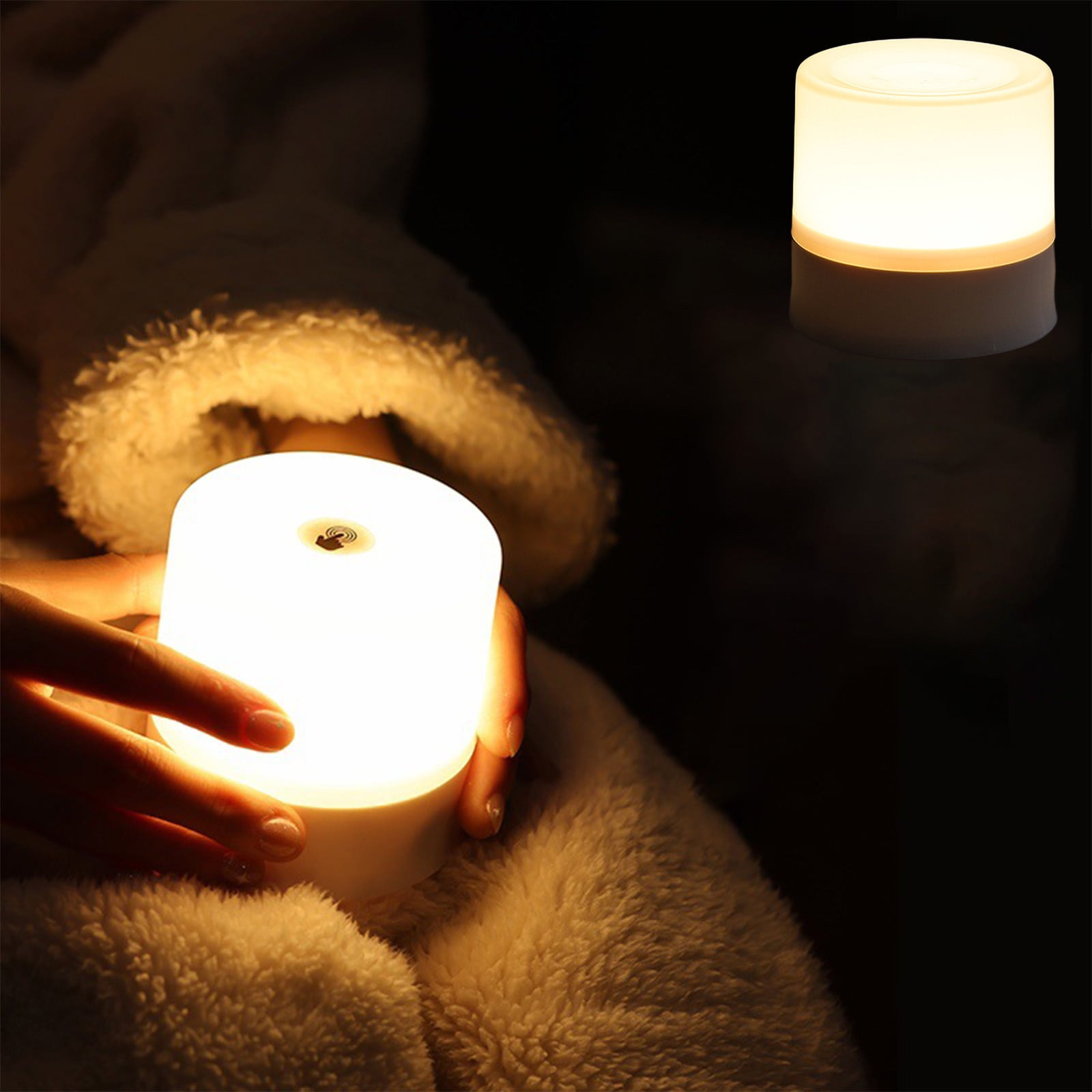 Energy Efficient LED Bedside Lamp with Silent Control and Memory ...