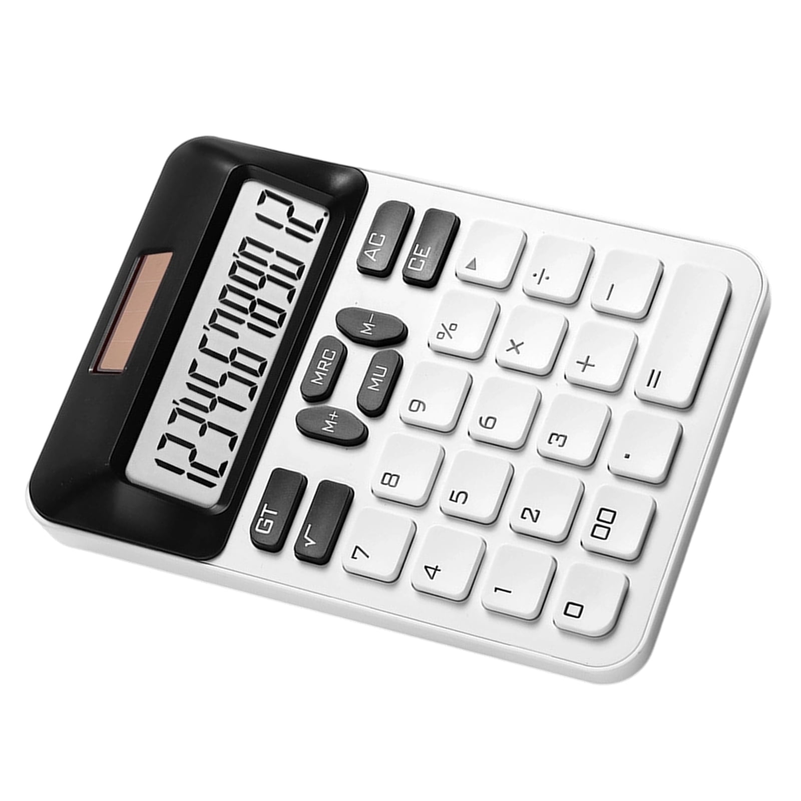 Energy Efficient Solar Calculator With Extra Large And Clear 12 Screen ...